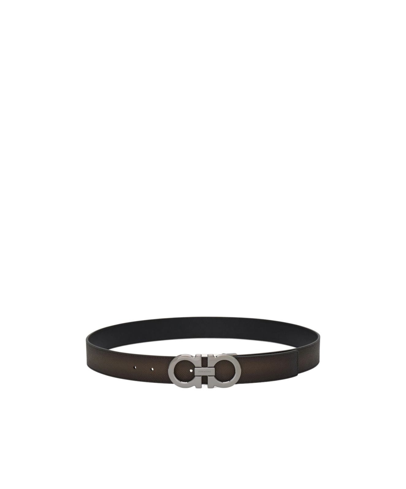 SALVATORE FERRAGAMO Salvatore Ferragamo Reversible Gancini Belt